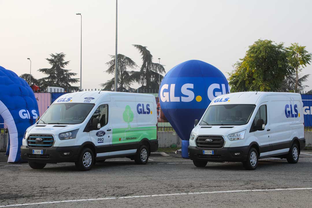 GLS Itala ed i nuovi mezzi 100% elettrici di Ford