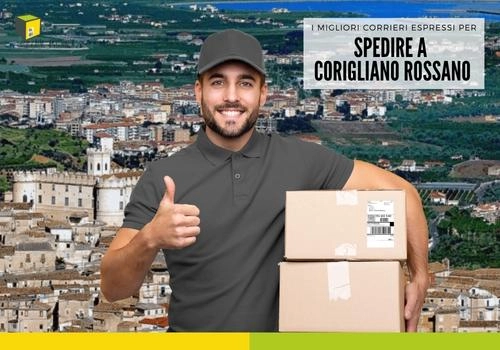 Corrieri a Corigliano Rossano per spedire e ricevere pacchi